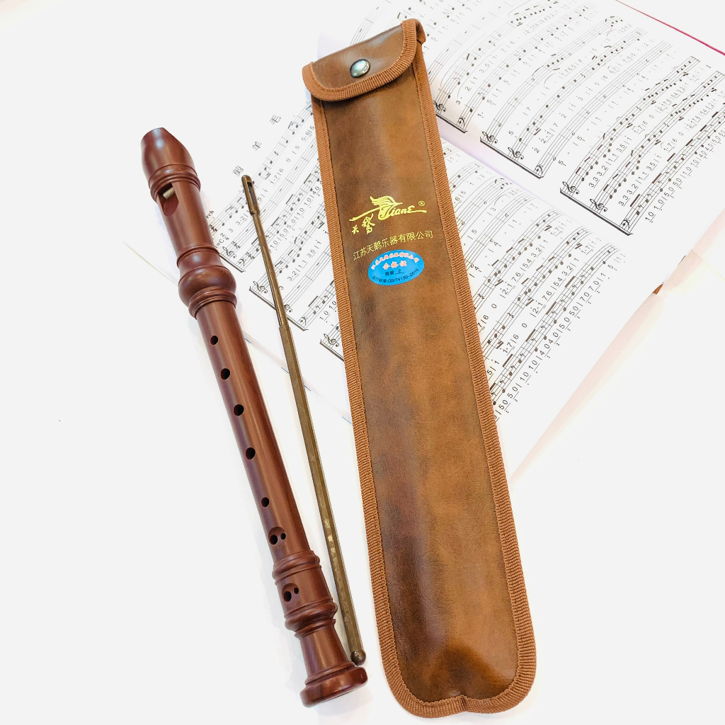 Sáo dọc Recorder 8 lỗ cao cấp Irin BJ300 Kèm túi đựng ,que vệ sinh và ...