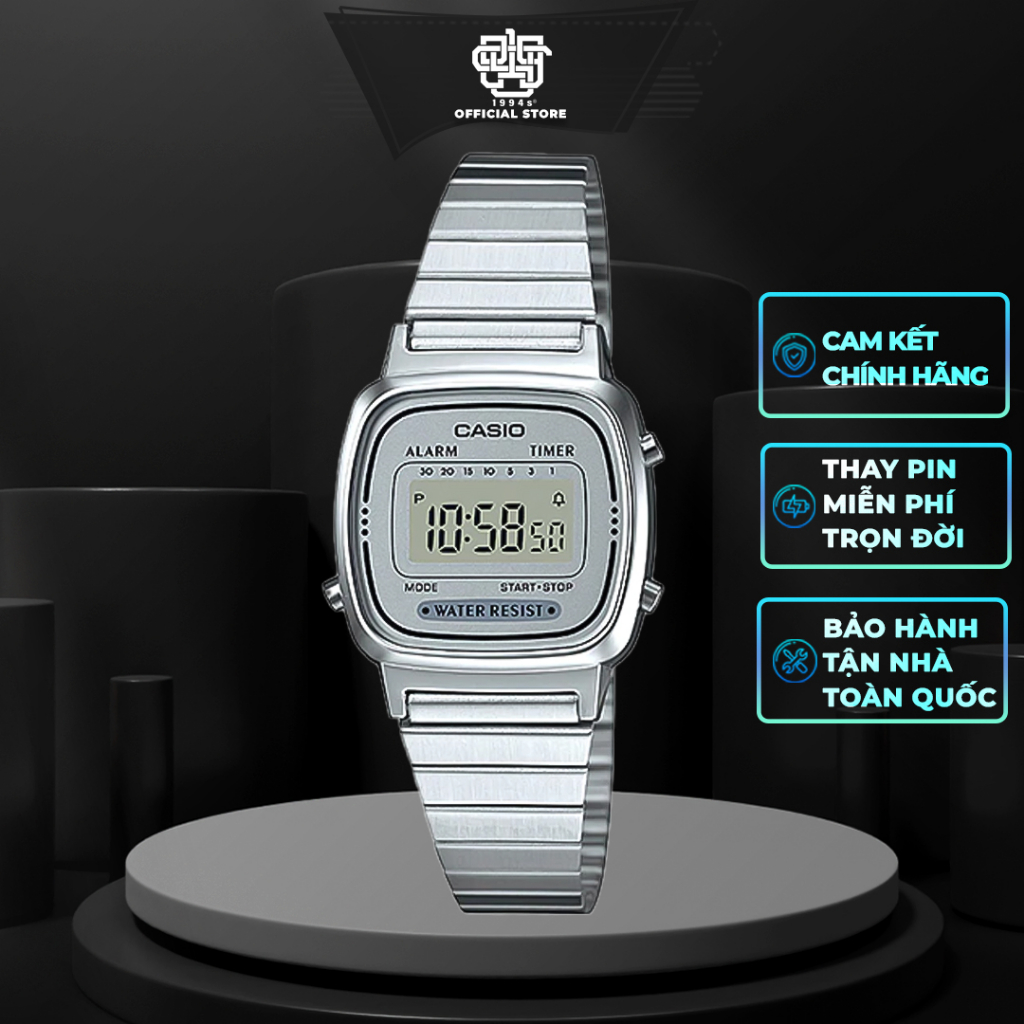 Đồng hồ Nữ CASIO LA670WA-7D Hàng chính hãng | Shopee Việt Nam