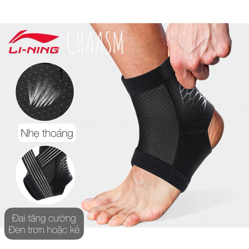 Băng bảo vệ/ bó cổ chân-mắt cá chân Li-Ning/ bao cổ chân Lining CHÍNH ...