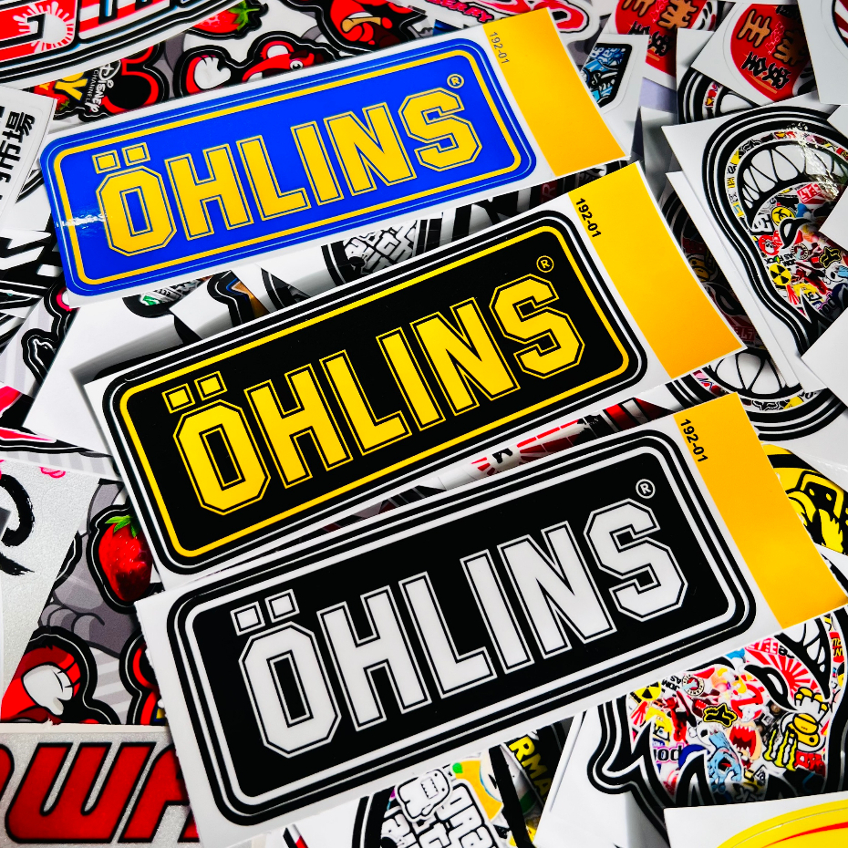 Tem Sticker Logo Ohlins Dán Mọi Loại Xe Decal Chống Thấm Nước, Sắc Nét ...
