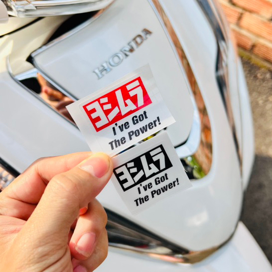 Tem Sticker Yoshimura Decal In Trong Suốt Dán Trang Trí Xe Máy, Nón Bảo ...