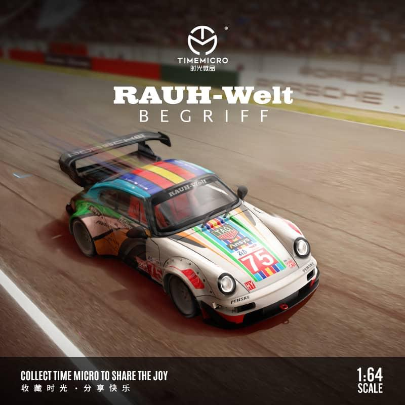 MÔ HÌNH 1:64 TIME MICRO - RWB Porsche 964 GT Wing WildBody LeMans 75 ...
