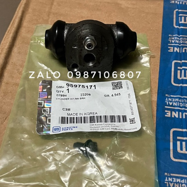 Xy lanh phanh sau spark m300, matiz 4, Gentra chính hãng GM 95975171 ...