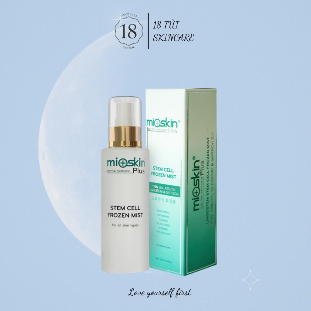 Xịt Khoáng Tế Bào Gốc Mioskin Stem Cell Frozen Mist - 100ml | Shopee ...