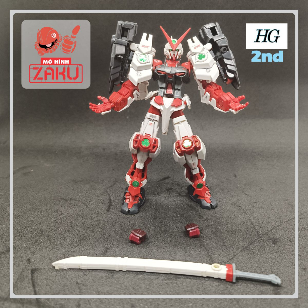 [XÁC 2nd ĐÃ RÁP] Mô hình lắp ráp gundam 2nd Bandai HG ASTRAY CUSTOM ...