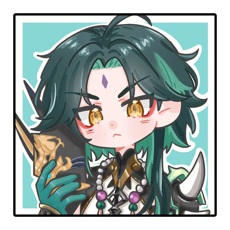 [CÓ KHUNG] Tranh đính đá Genshin Impact 20 x 20 cm Scara, Ayato, Xiao ...