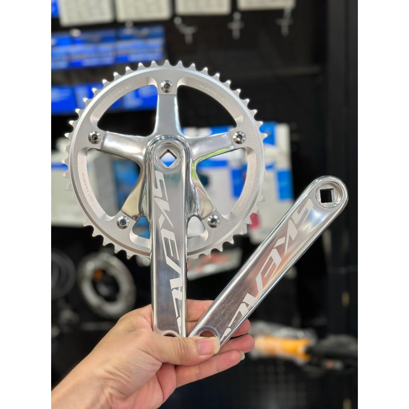 Đùi đĩa xe đạp Fixgear SKEACE cốt vuông 144BCD | Shopee Việt Nam