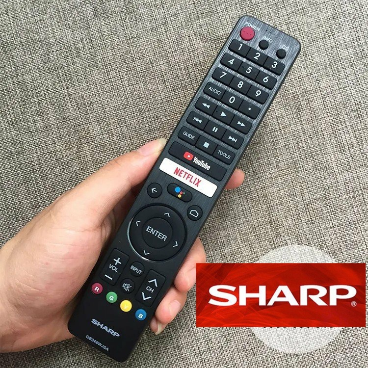 Remote Tivi SHARP Voice (giọng nói) Chính hãng bảo hành 1 năm | Shopee ...