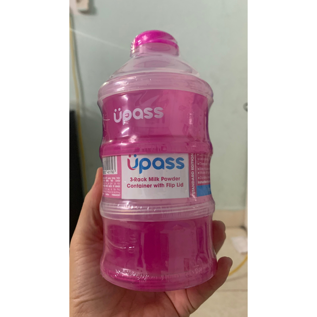 Hộp chia sữa bột có nắp lật Upass | Shopee Việt Nam