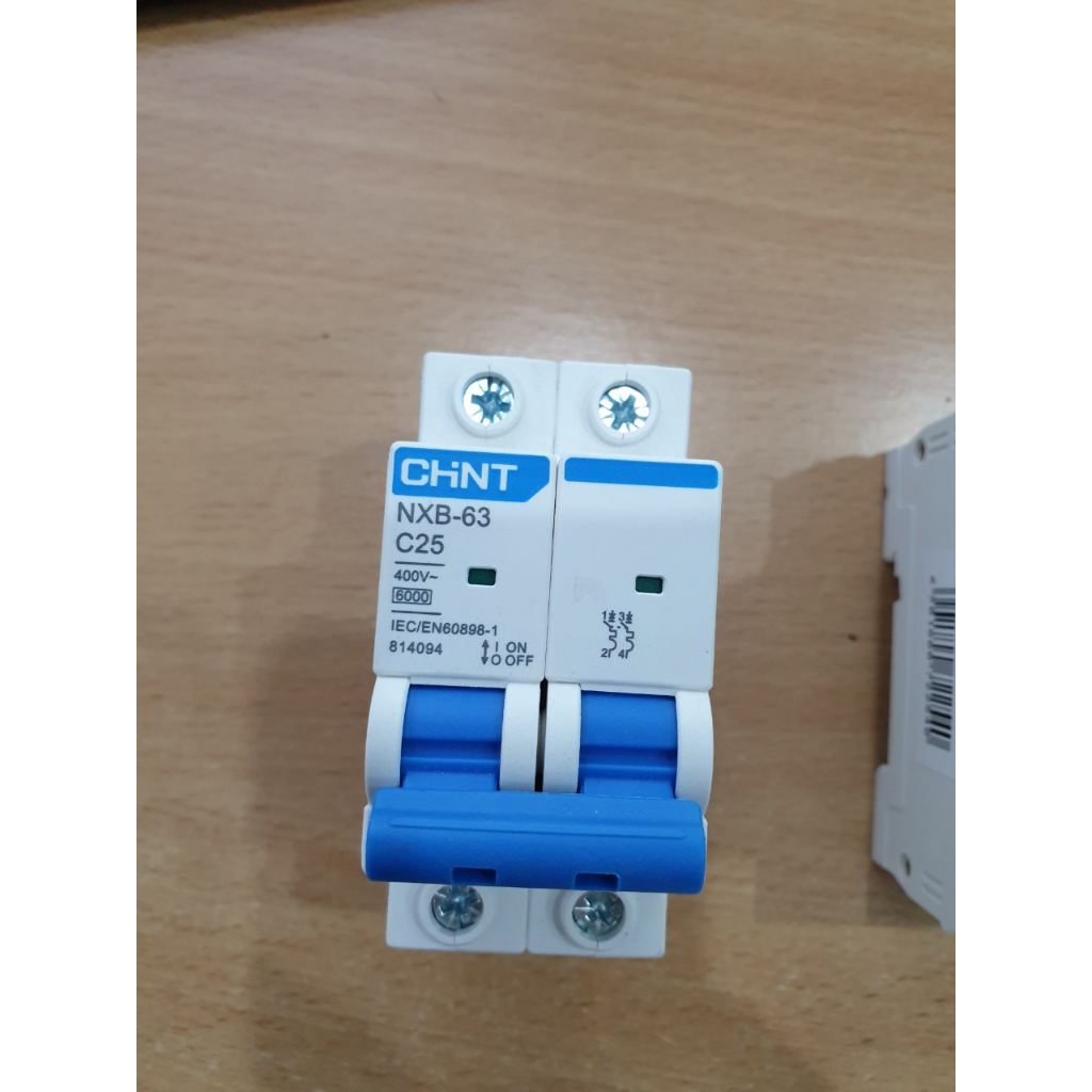 Áp tô mát 2P Chint AC - Aptomat CHINT NXB-63 2P Chint AC 6A, 10A, 16A, 20A, 25A, 32A, 40A, 50A ...