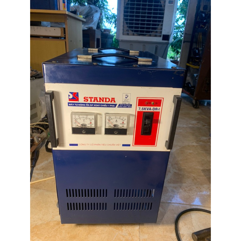 Máy ổn áp standa 7,5kva dải 50 (máy đã qua sử dụng) | Shopee Việt Nam