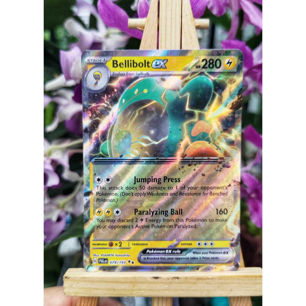 [KW2 Pokemon] [EN] Thẻ Pokemon Bellibolt ex - 079/193 - Ultra Rare ...