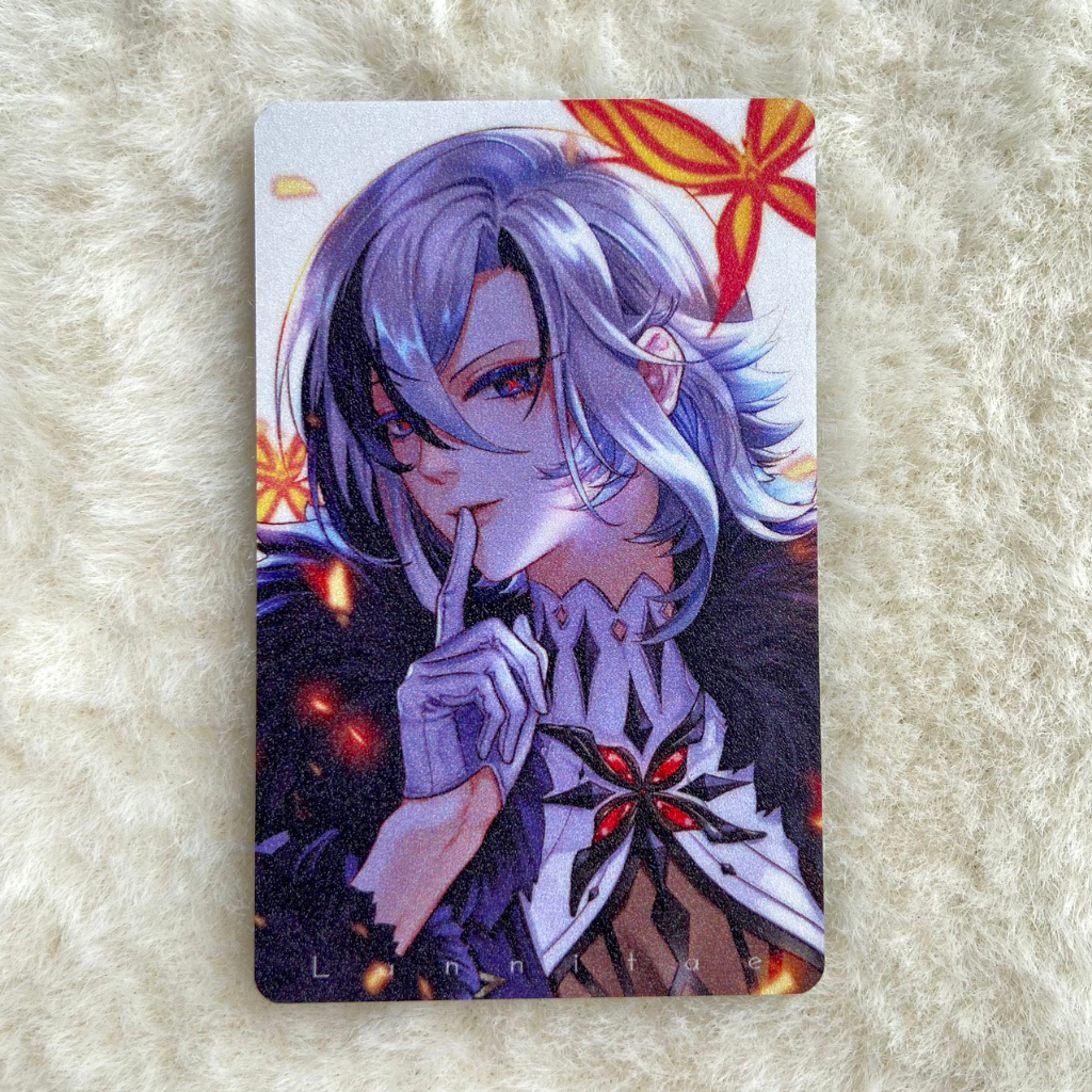 [GACHA] Card bo góc Fatui Genshin Impact version cũ và mới | Shopee ...