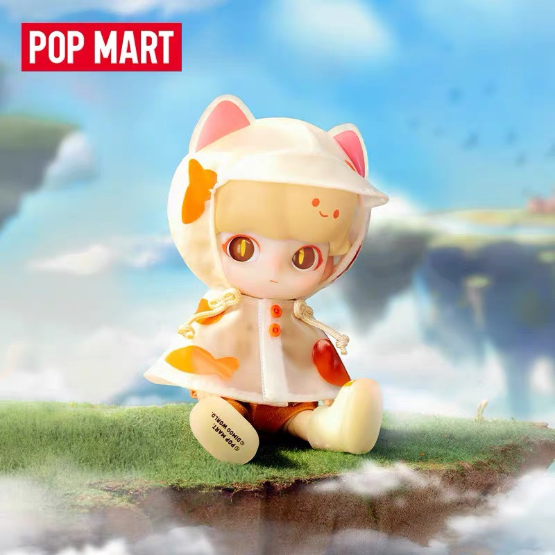 POP MART DIMOO Raincoat Cat Action Figure Áo Mưa Mô Hình Mèo Hành Động ...