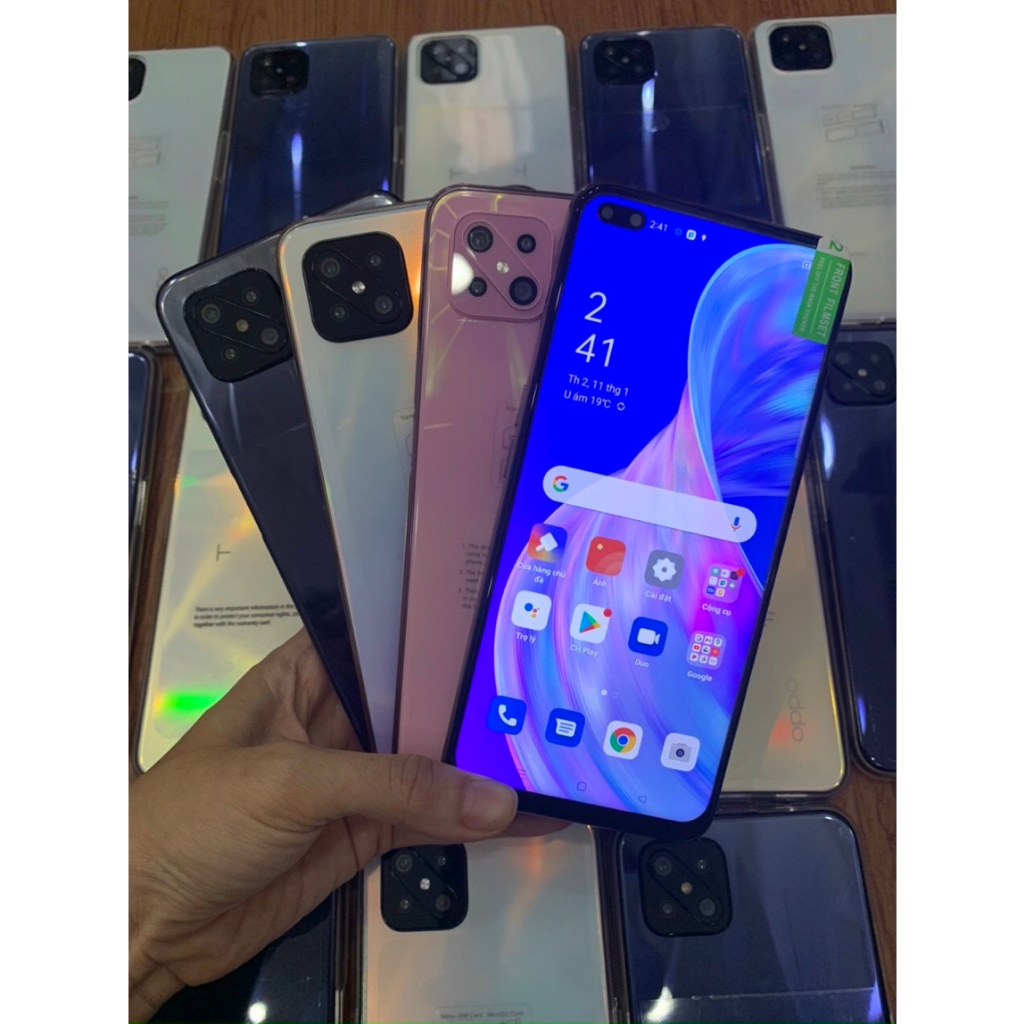 [Chính hãng] Điện thoại Oppo Reno 4Z 5G 8GB/256GB nguyên zin đẹp keng kèm cường lực ốp BH 06 ...