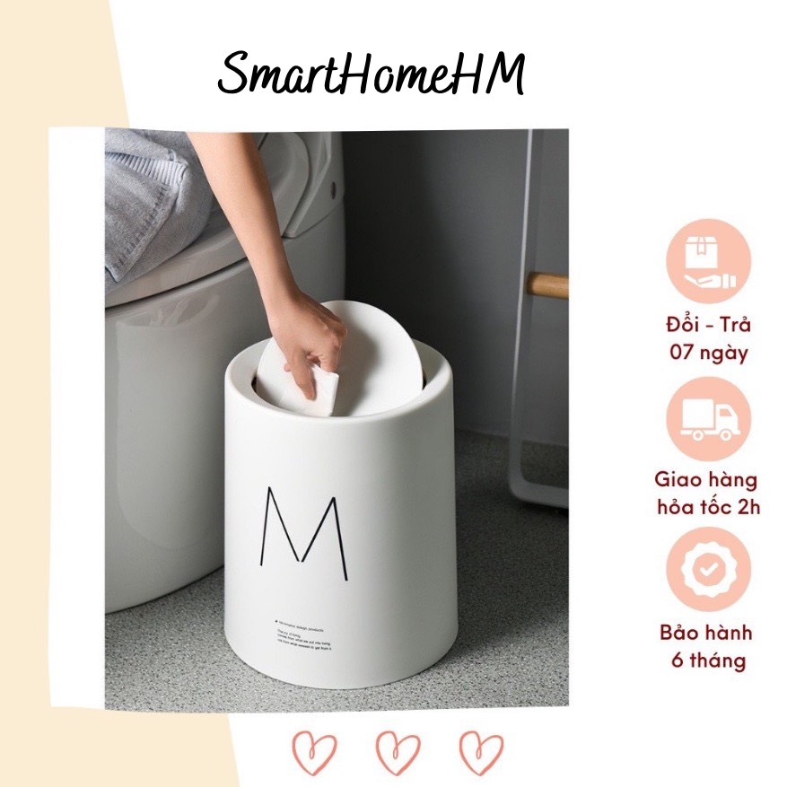 Thùng Rác Nắp Lật Decor 8L và 12L – Phong Cách Châu Âu Decor, Trang Trí ...