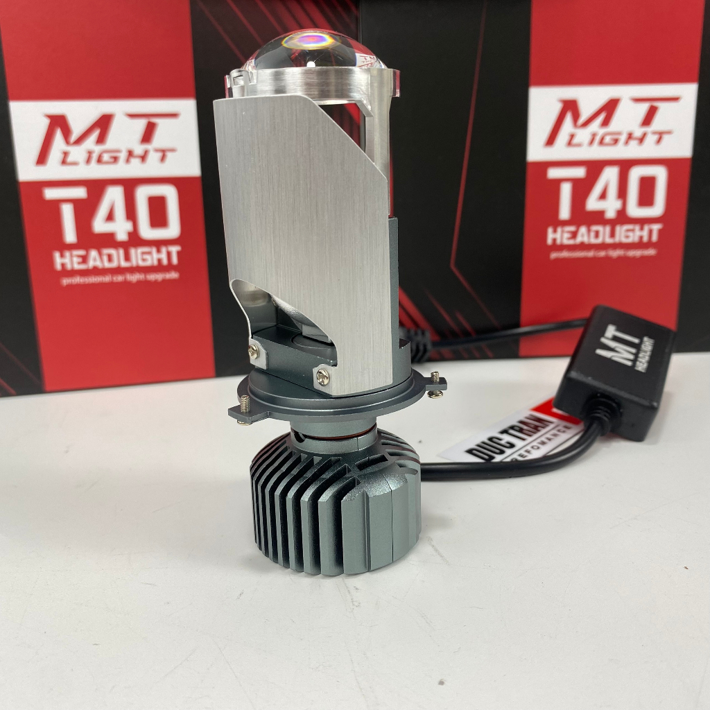 Đèn Pha LED Bi Cầu Mini H4 T40/F40 ( New ) Công Xuất 40w Lắp Ô tô, Xe ...
