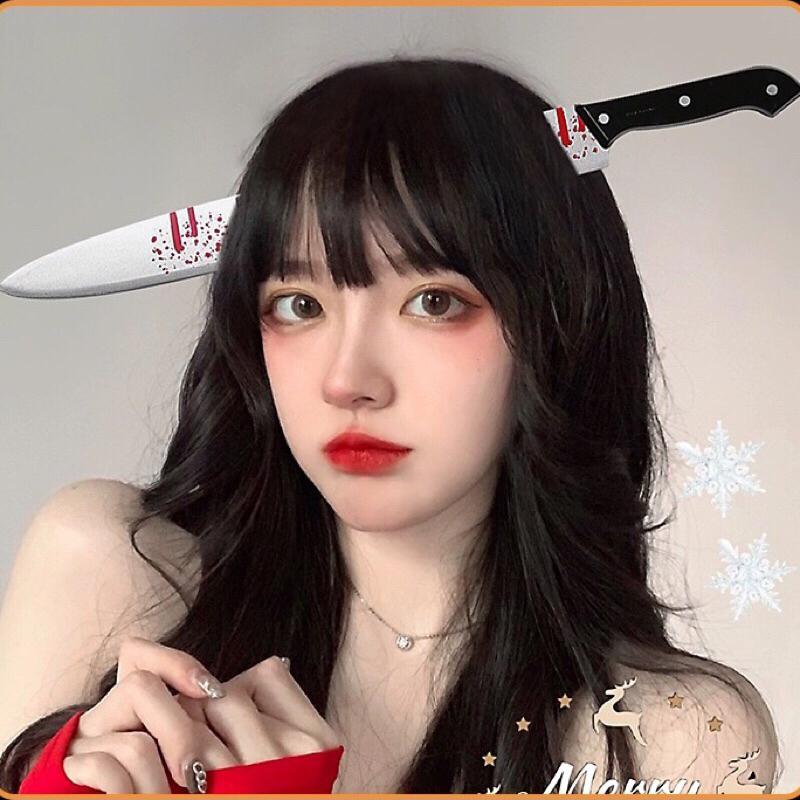 Bờm Cài Tóc Con Dao, Cái Rìu Halloween Độc Lạ Hài Hước Vui Nhộn Ngộ ...