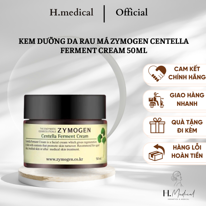 KEM DƯỠNG DA RAU MÁ ZYMOGEN CENTELLA FERMENT CREAM 50ML | Shopee Việt Nam