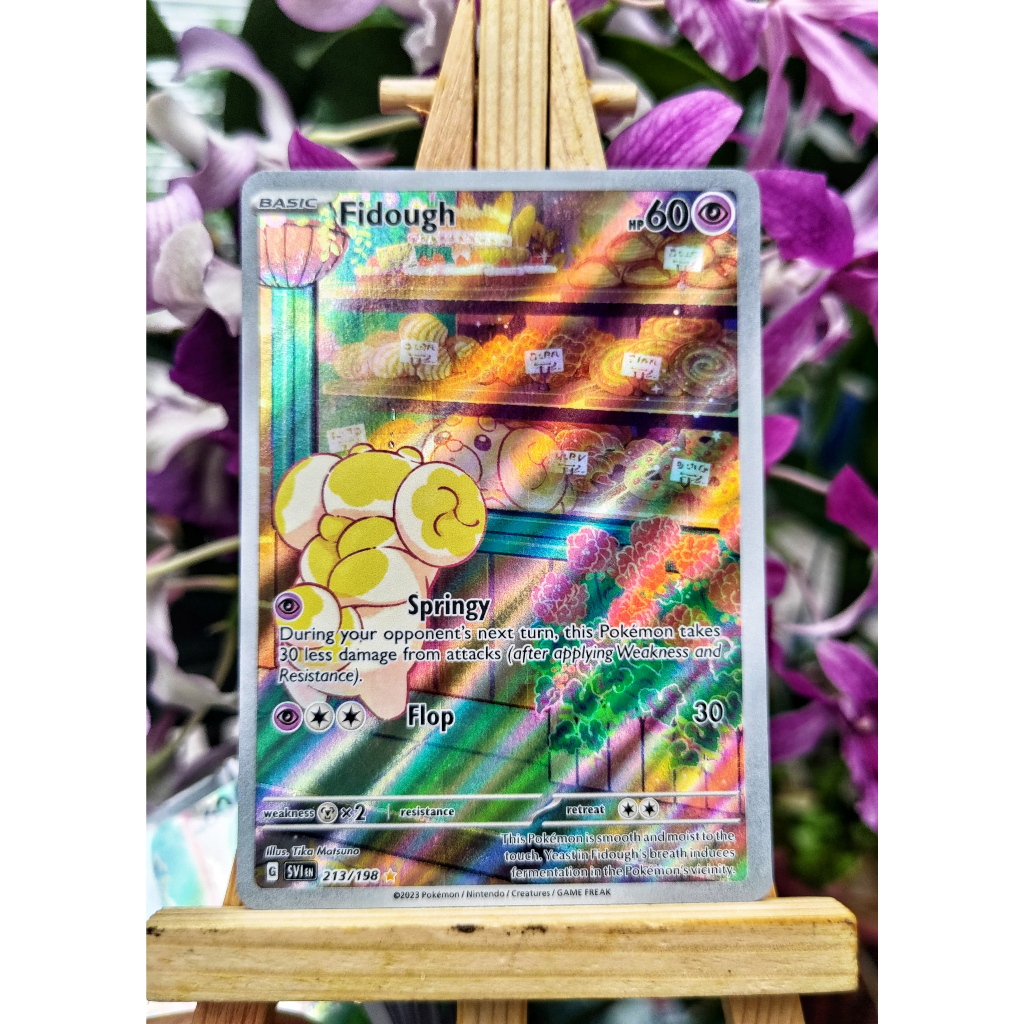 [KW2 Pokemon] [EN] Thẻ Pokemon Fidough - 213/198 - Illustration Rare ...
