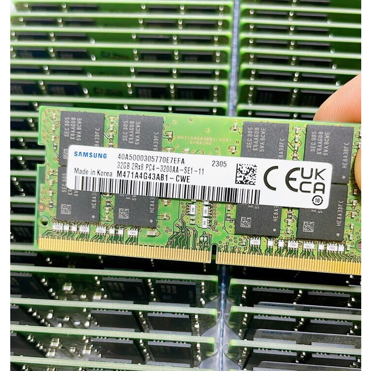 Ram Laptop Samsung 32GB DDR4 3200MHz Chính Hãng - Bảo hành 36 tháng 1 ...