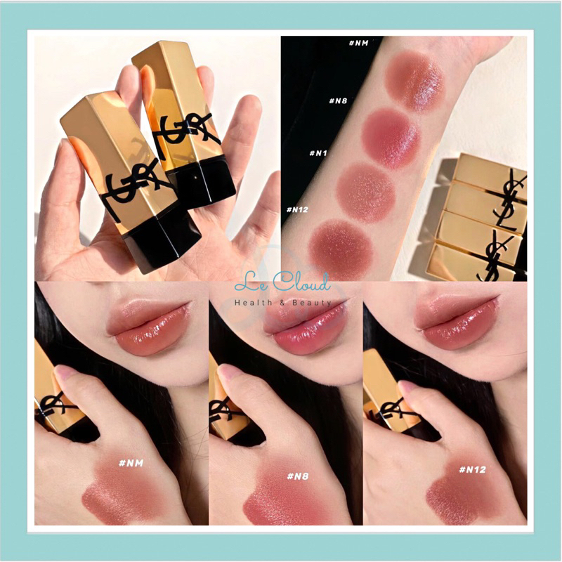 [NEW 2023] Son YSL Rouge Pur Couture Caring Satin - NM/N1/N7/N8/N12/N15/O1/R1966/R1971 | Shopee ...