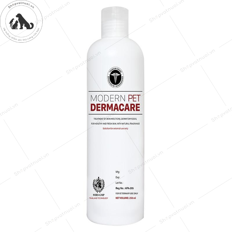 Sữa Tắm Nấm Viêm Da Cho Chó Mèo Modern Pet Dermacare TSD 200ml | Shopee Việt Nam