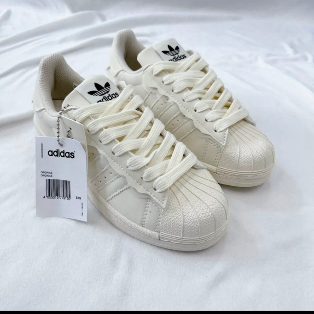 Giày Adidas superstar, giày thể thao adidas mũi sò, cổ thấp, đế bệt, 3 ...