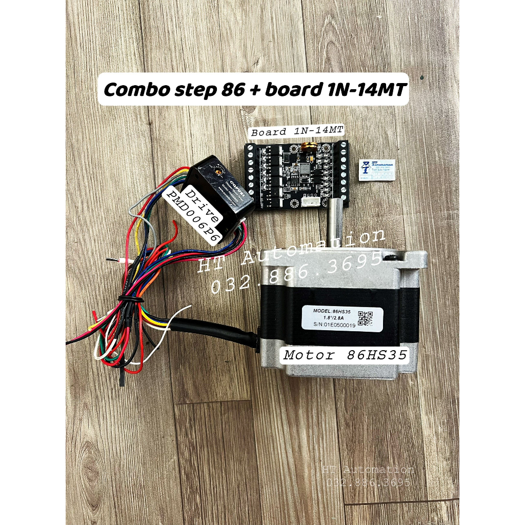 Combo bộ step Leadshine 86 và board 1N-14MT 86HS35, PMD006P6 | Shopee Việt Nam