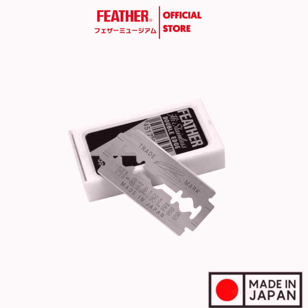 Dao Lam Feather Double Edge Safety Razor Blades Chính hãng, Nhật nội ...