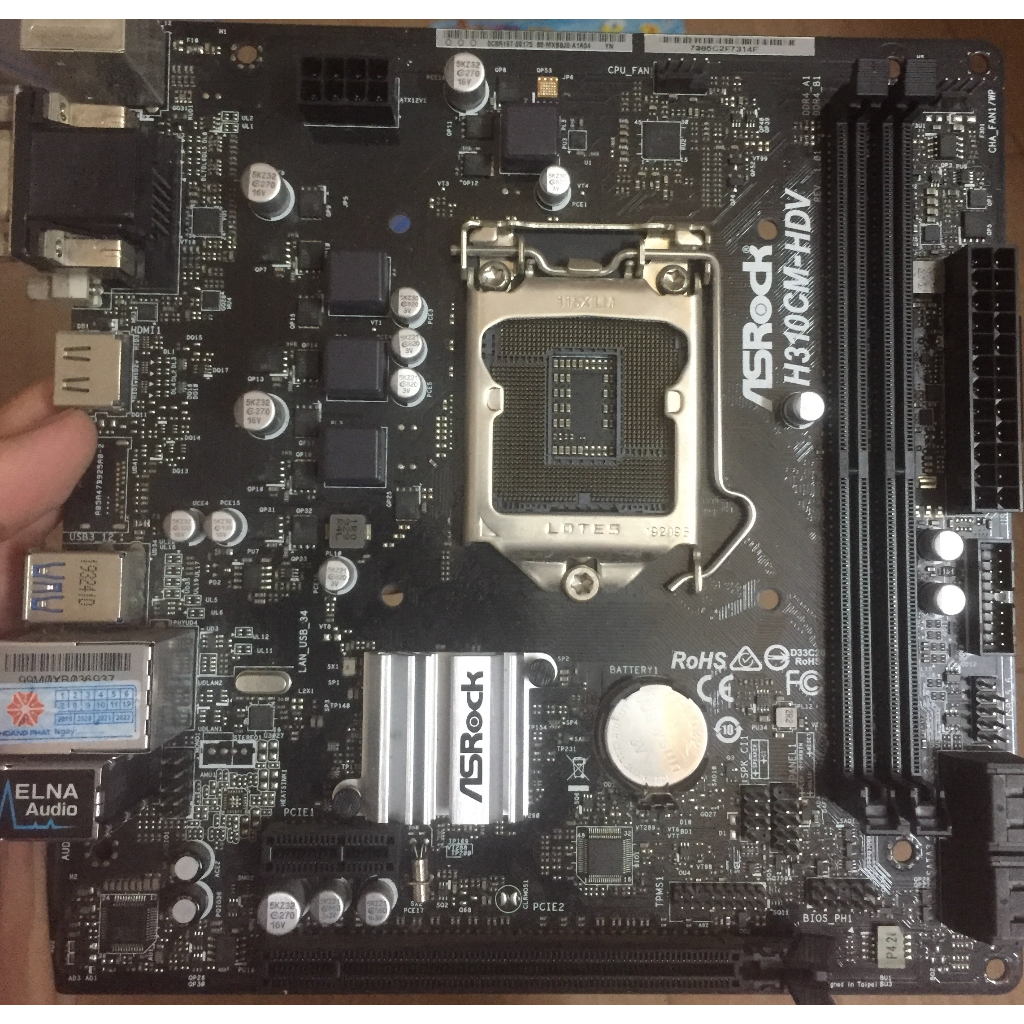 Mainboard AsRock H310CM-HDV | Shopee Việt Nam
