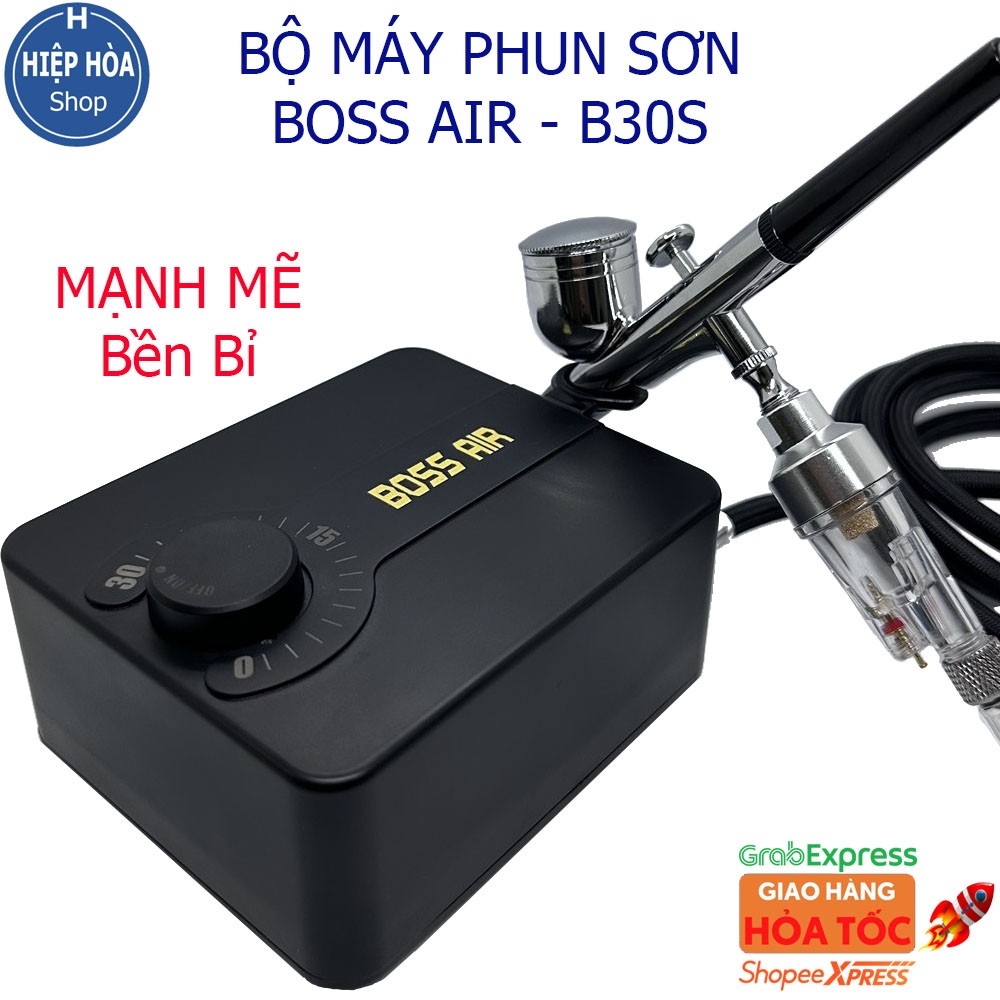BOSS AIR - Bộ máy phun sơn màu cao cấp B30S | Shopee Việt Nam