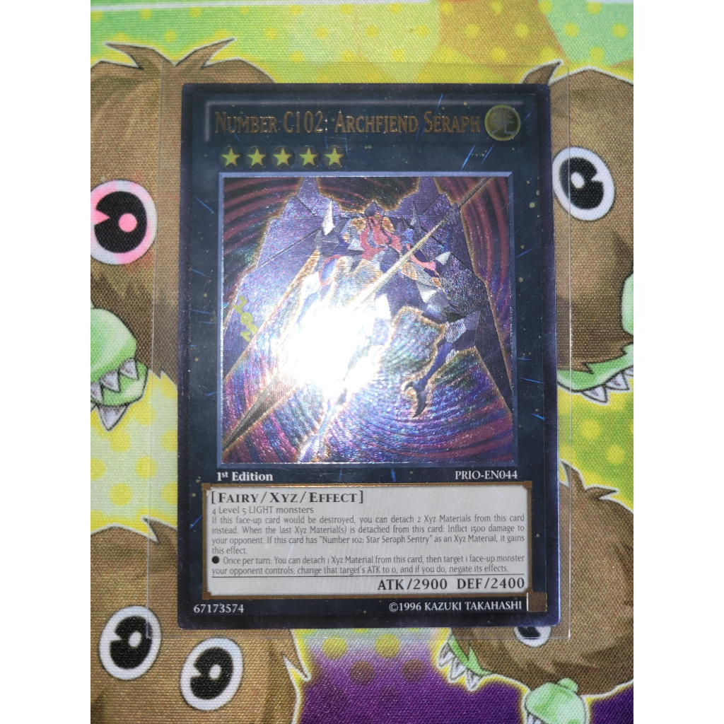 Thẻ bài Yugioh - TCG - Number C102: Archfiend Seraph / PRIO-EN044 ...