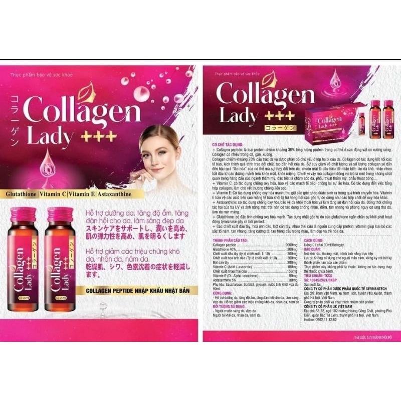 COLLAGEN Lady +++ Nhập Khẩu Nhật Bản Hỗ Trợ Dưỡng Da,Làm Sáng Da,Giảm ...