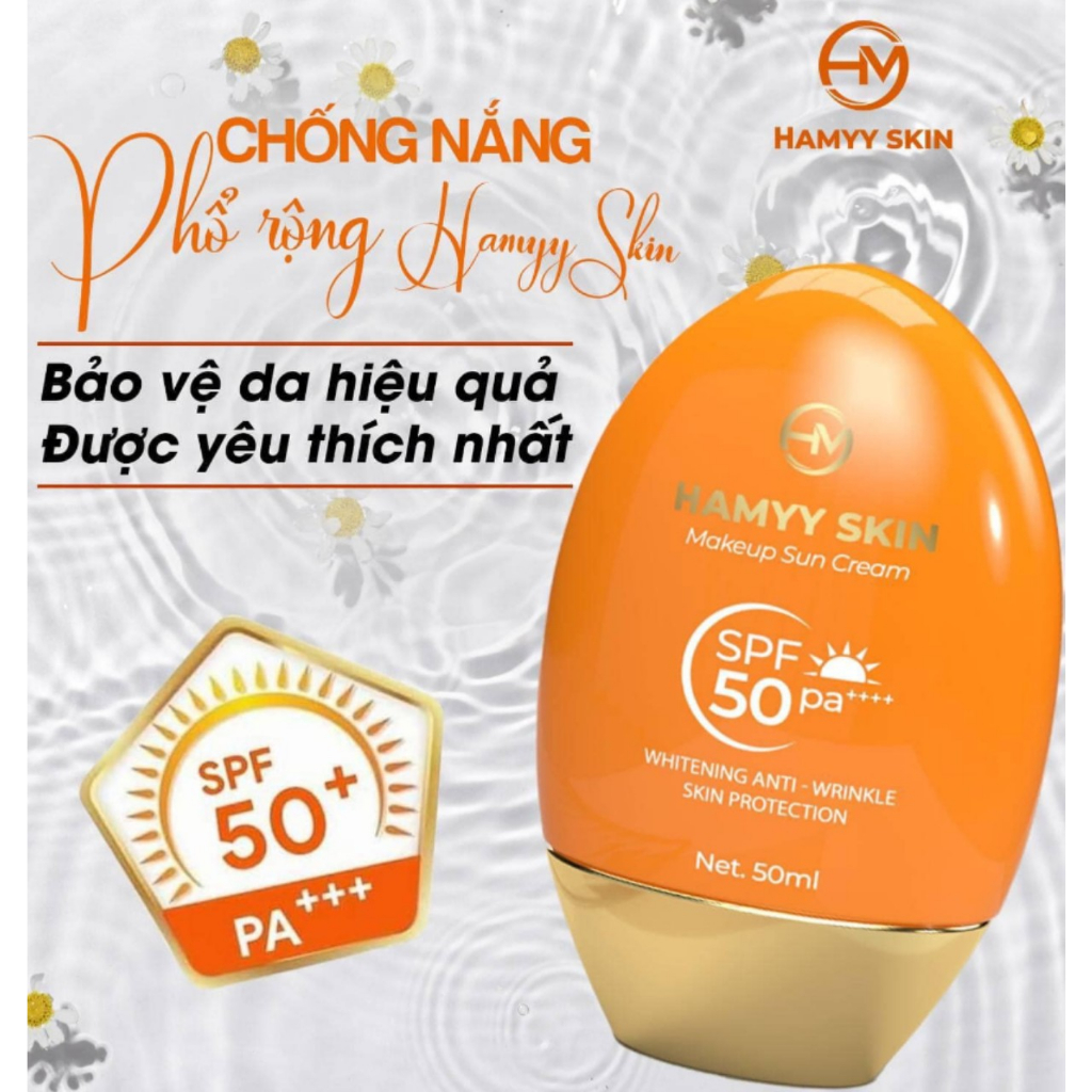 Kem Chống Nắng Phổ Rộng , Kem Body Dưỡng Da, Trắng Bóng, HAMMY SKIN ...