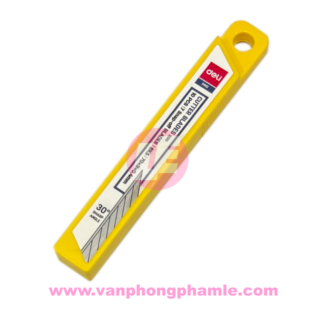 Lưỡi dao Deli 30 độ E2015 (Hộp 10 Lưỡi) | Shopee Việt Nam
