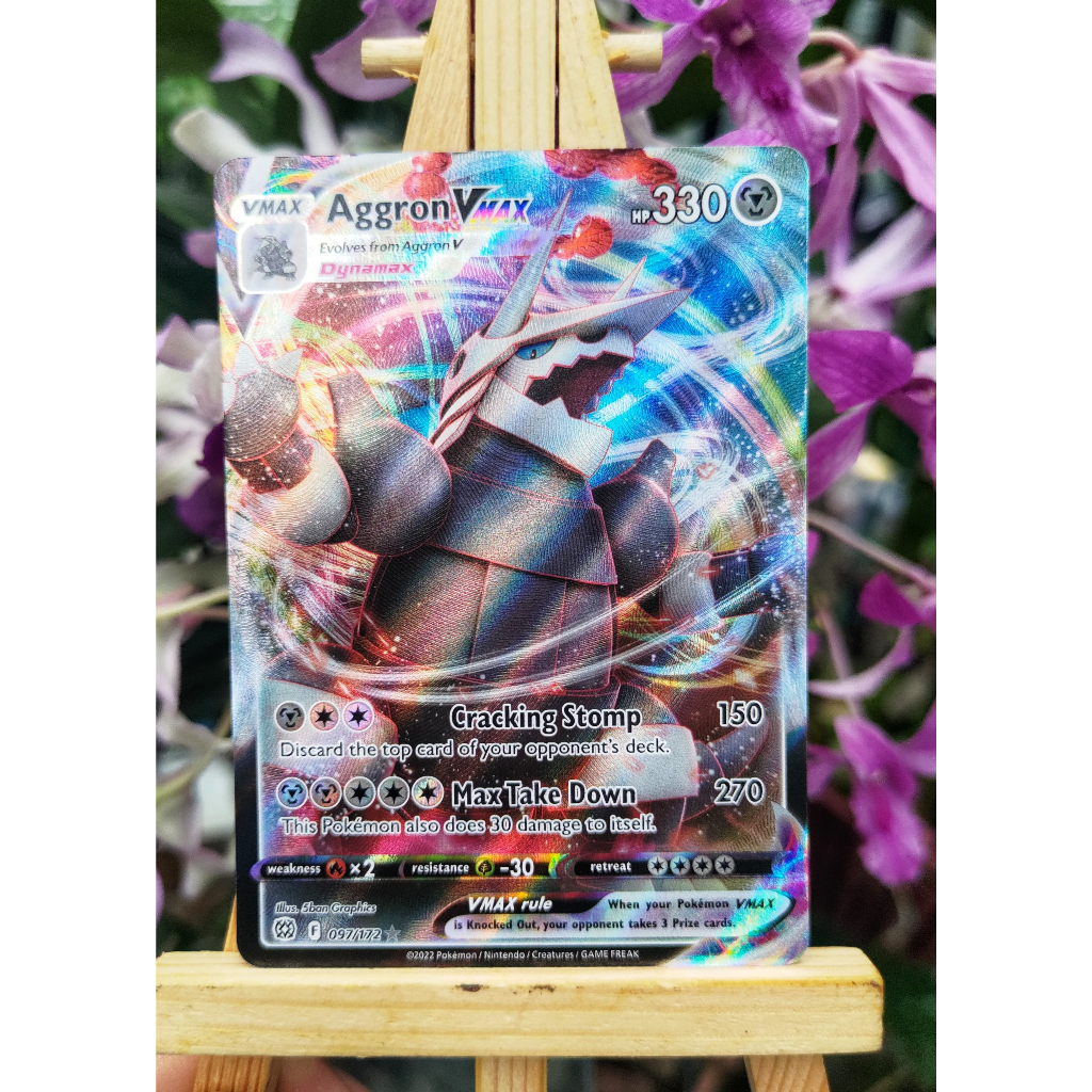 [KW2 Pokemon] [EN] Thẻ Pokemon Aggron VMAX - 097/172 - Ultra Rare ...