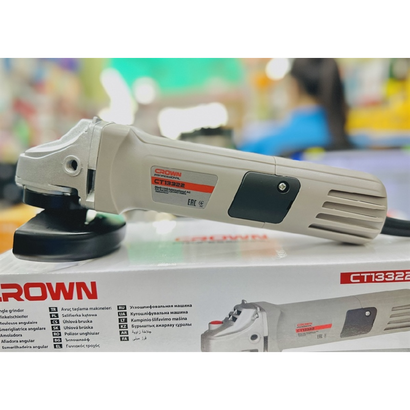 Máy mài CROWN CT13322 ( 100mm ) 600W công tắc đuôi | Shopee Việt Nam