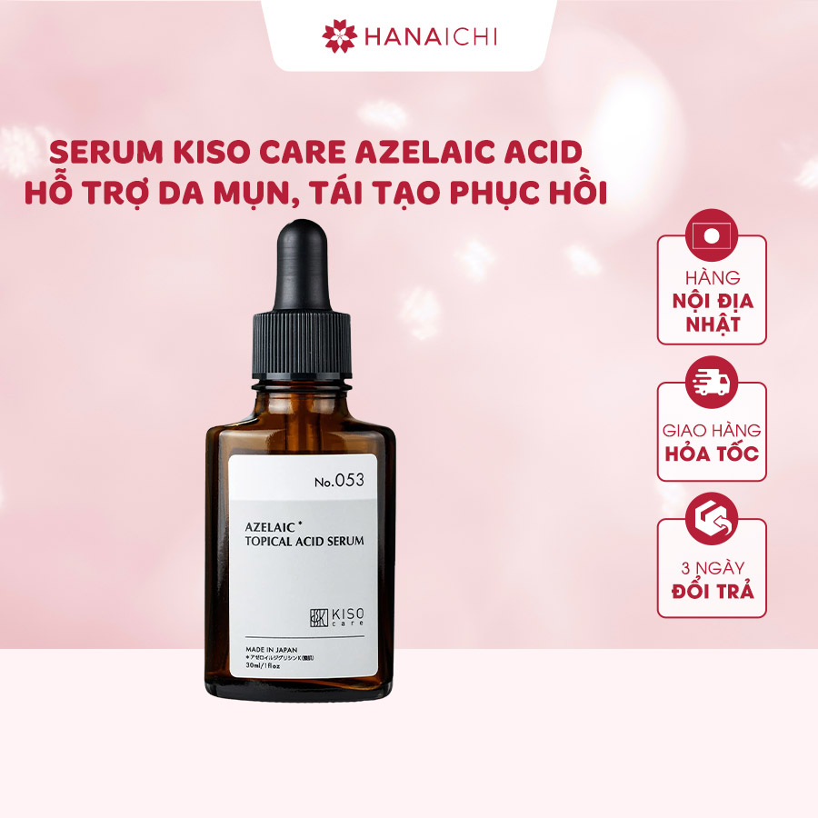 Serum Azelaic Acid 15% Kiso Care hỗ trợ da mụn, tái tạo phục hồi da 30ml | Shopee Việt Nam
