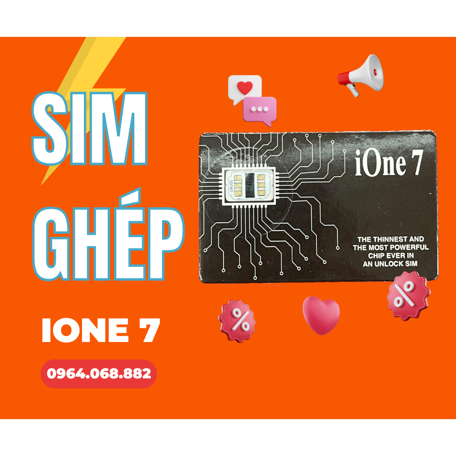Sim ghép Ione 7 bản mới nhất | Shopee Việt Nam