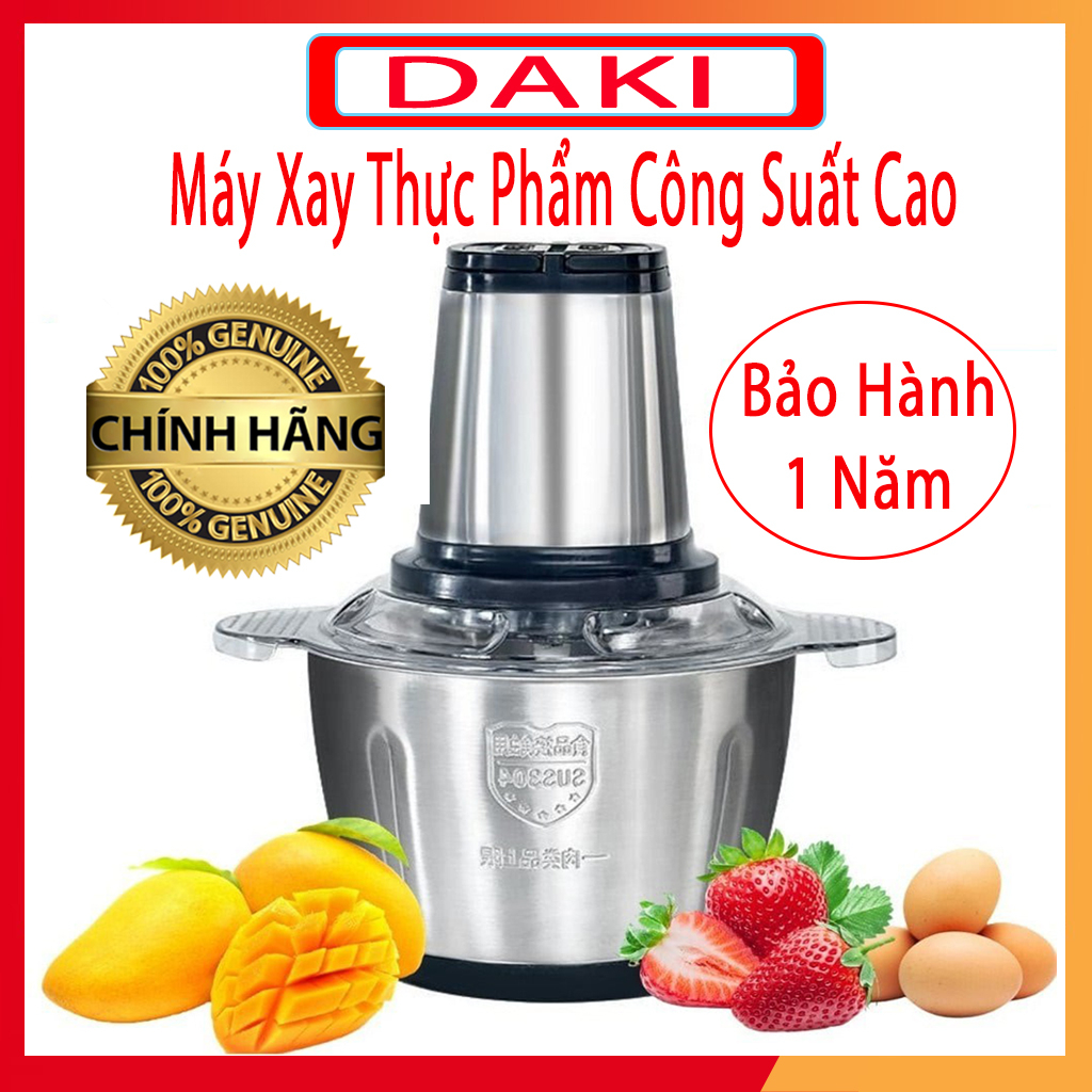 [ Chính hãng ] Máy Xay Thịt 4 Lưỡi - Máy xay thịt cá inox 4 lưỡi - cối ...