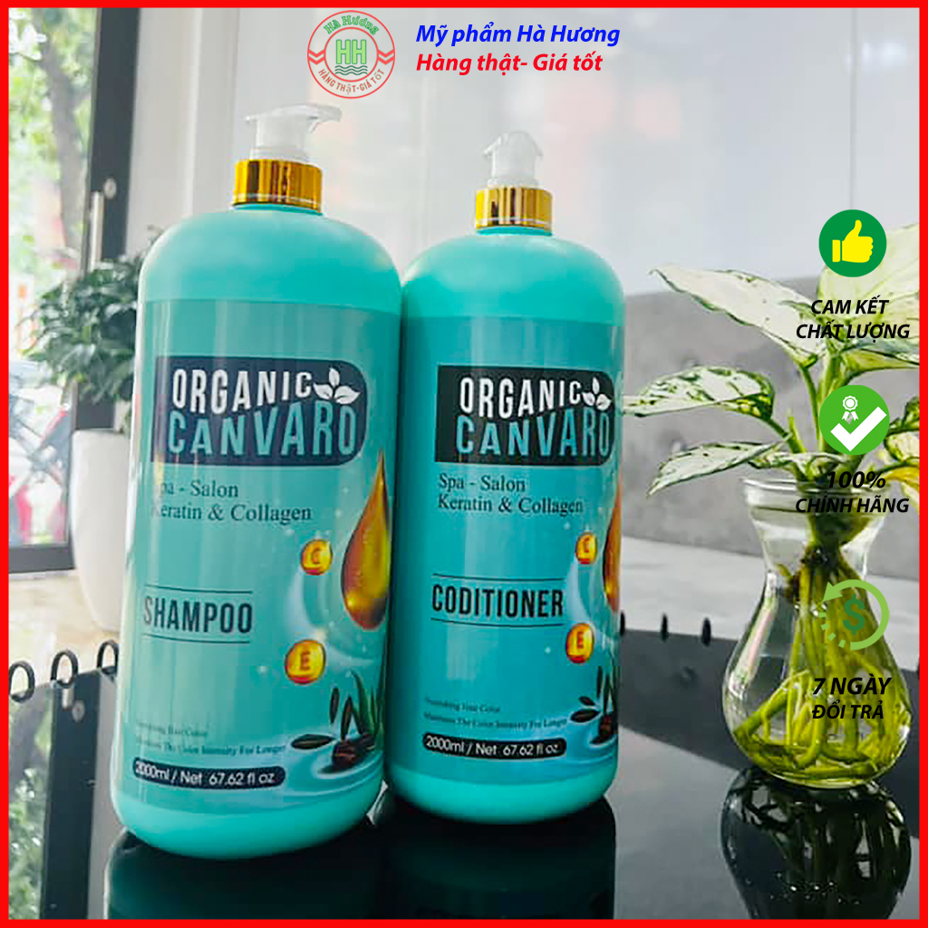 Combo 7 gội 4 xả Canvaro 2000ml/chai | Shopee Việt Nam