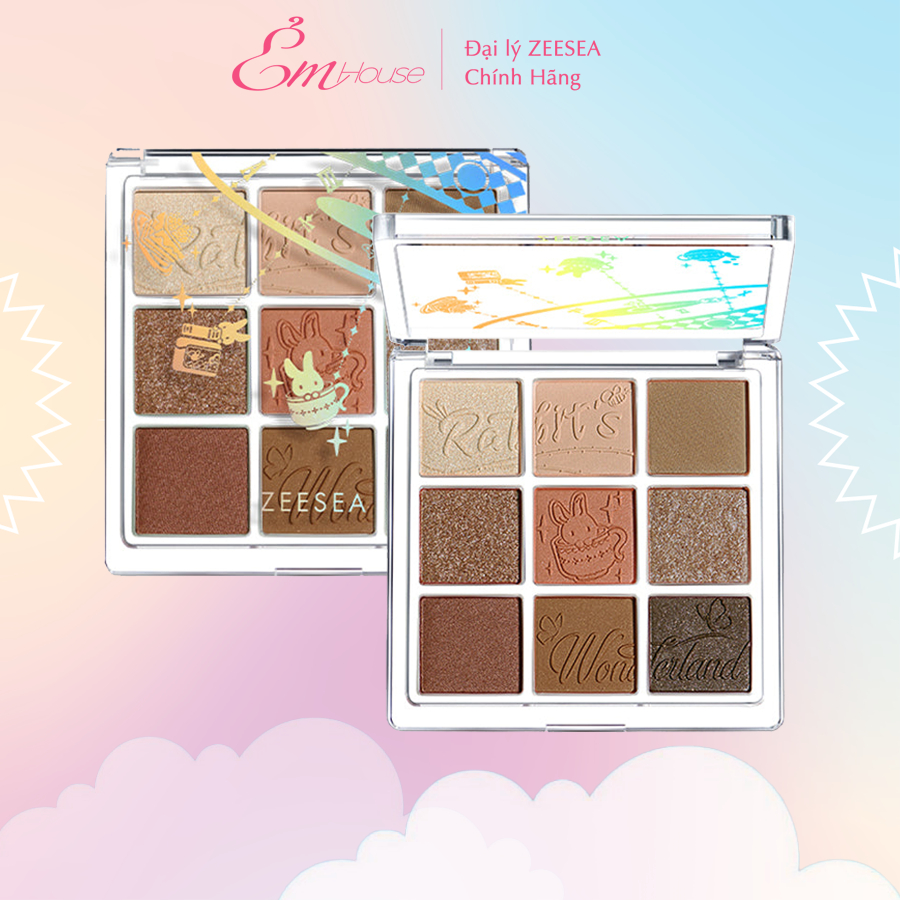 ZEESEA Bảng Phấn Mắt 9 Ô Nine Color Stunning Crystal Eyeshadow Palette ...