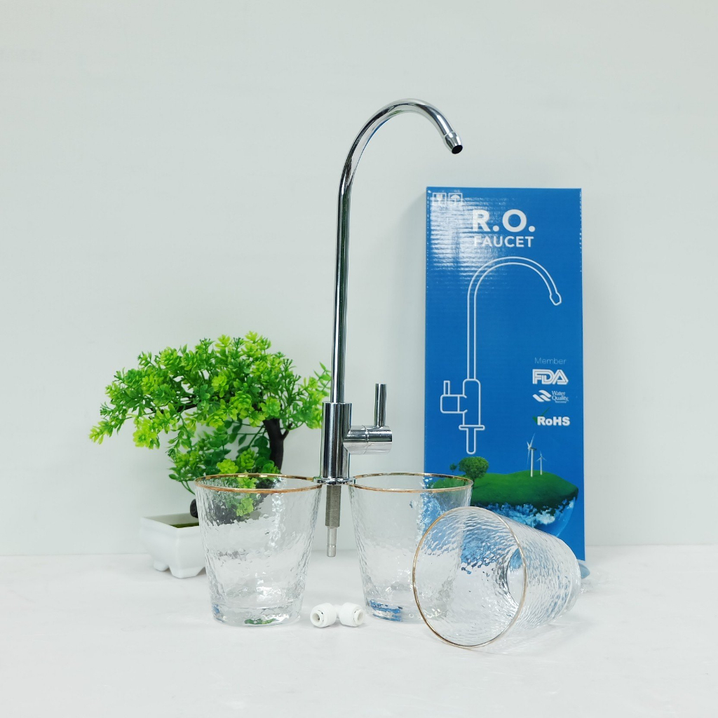 Vòi máy lọc nước đấu nhanh, vòi inox 304 dùng cho máy lọc nước ro gia đình | Shopee Việt Nam