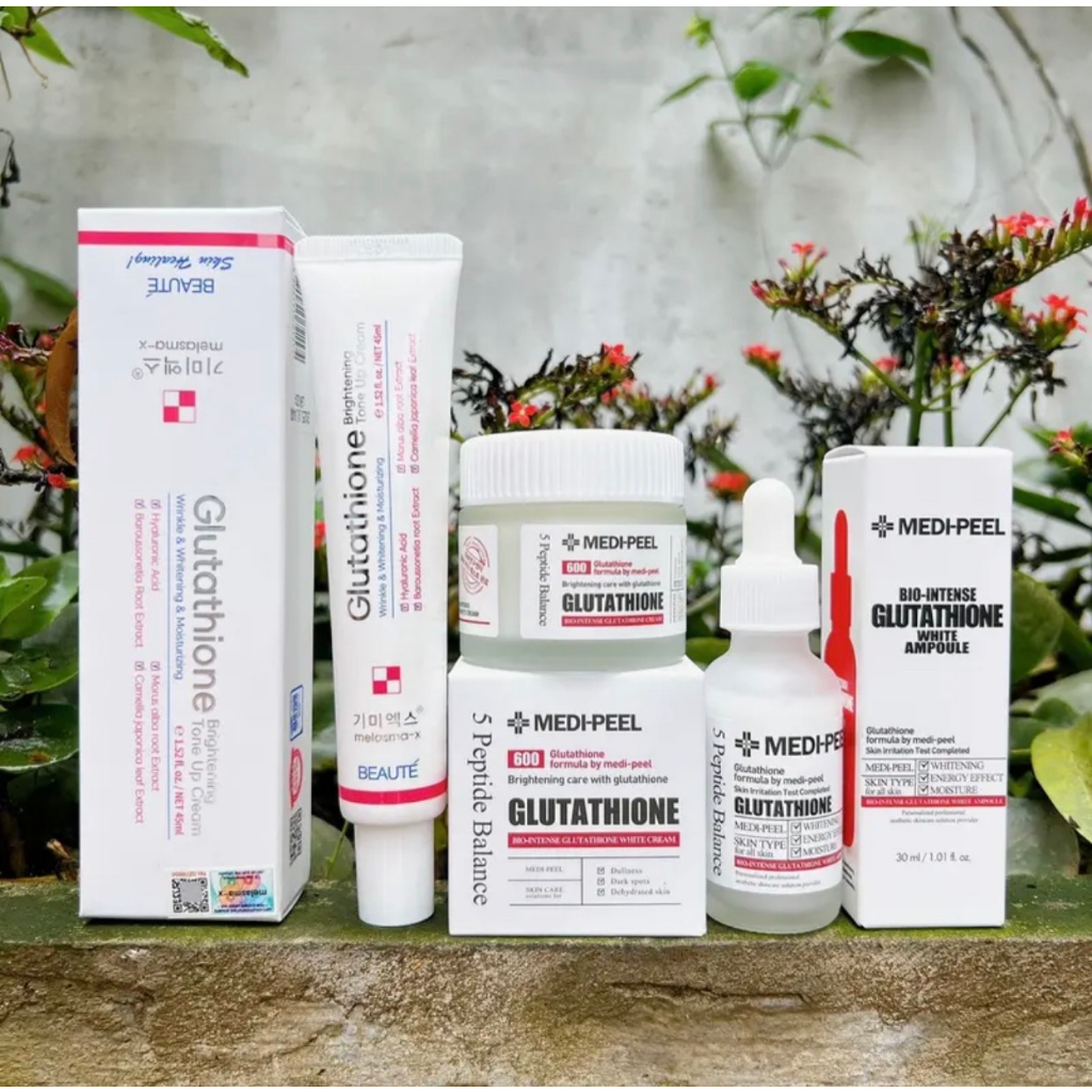 Combo Serum Và Kem Dưỡng Trắng Da MEDI-PEEL Glutathione 600 White Hàn ...