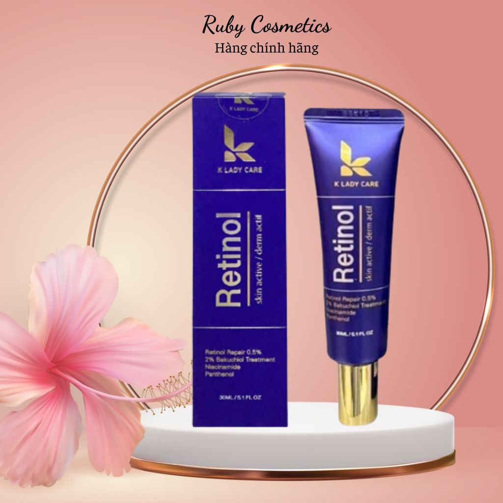 Kem Dưỡng K Lady Care 0.05% Retinol Premium Retinol Elastin Cream 30ml | Shopee Việt Nam