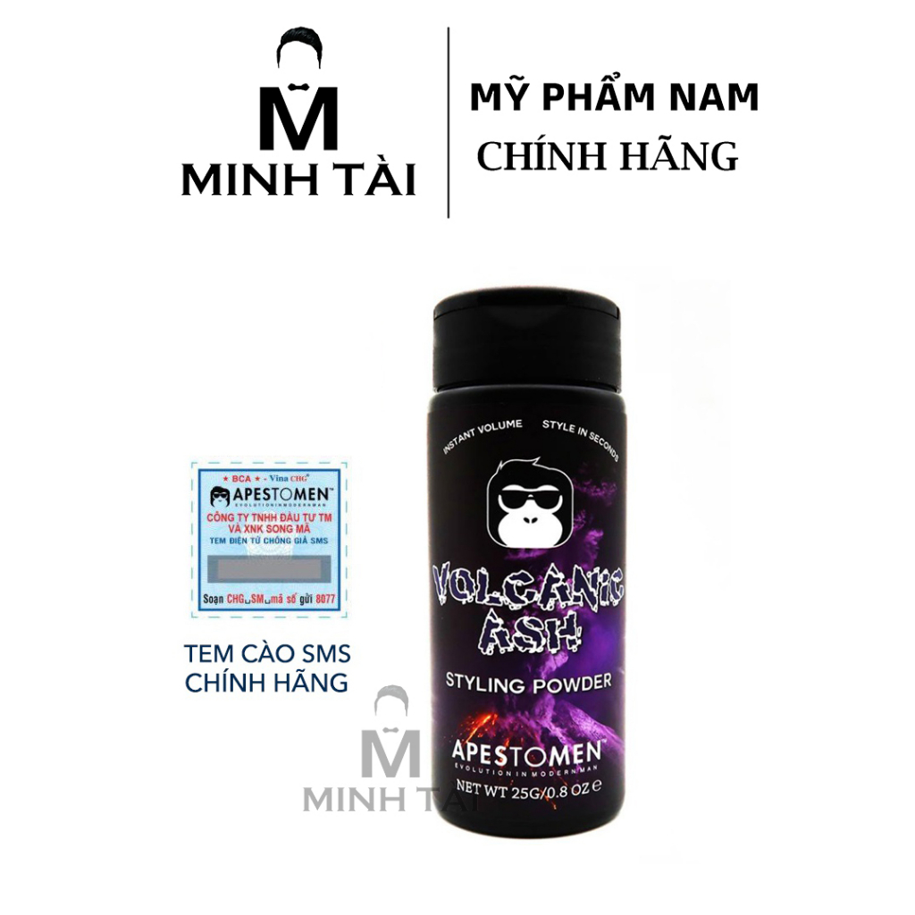 Bột Tạo Phồng Tóc APESTOMEN Volcanic Ash Styling Powder 25g - Hàng ...