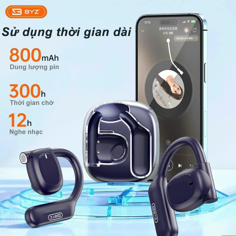 TAI NGHE BLUETOOTH BYZ S600 KHÔNG DÂY CÓ MIC | Shopee Việt Nam