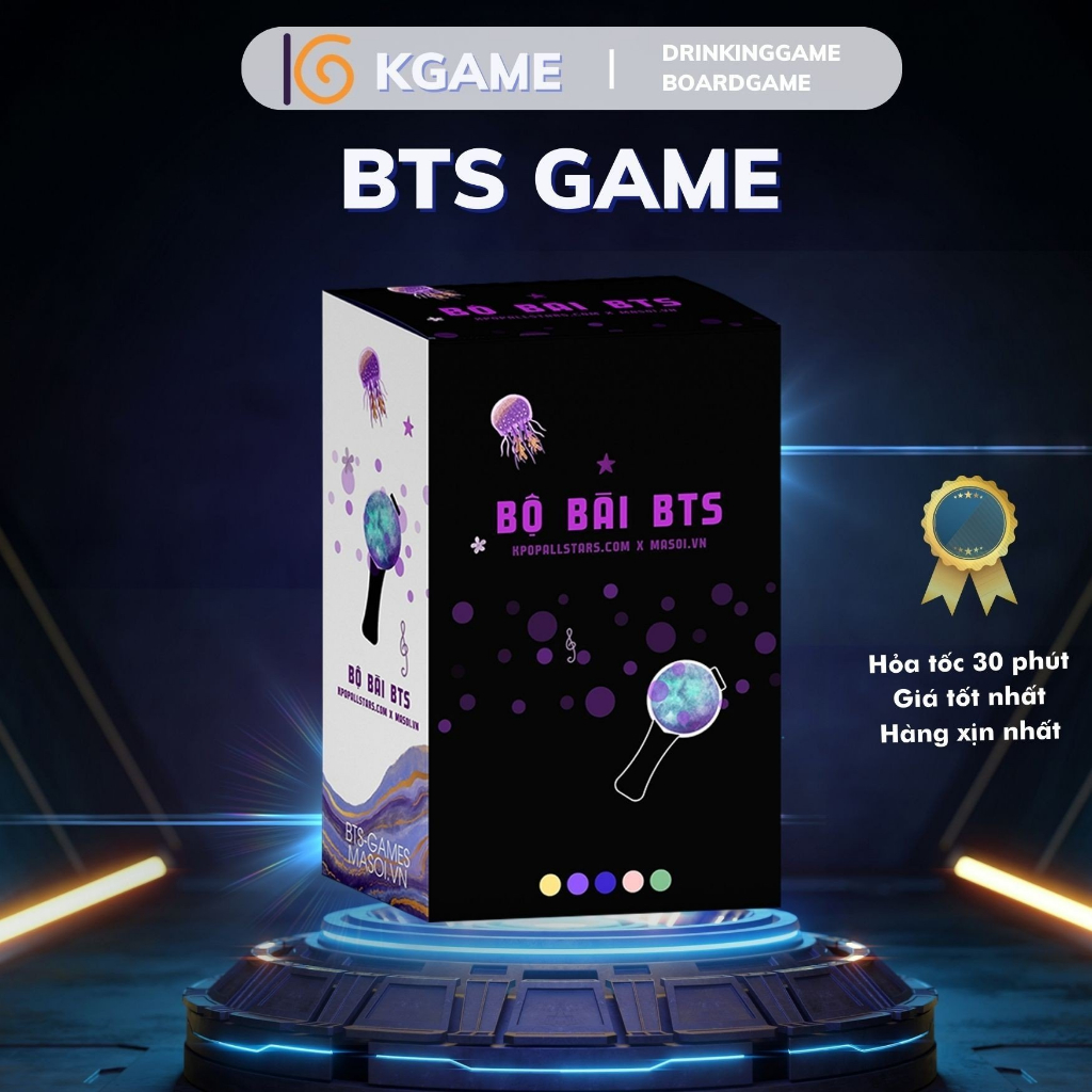 Bộ bài BTS 70 lá - luật chơi hấp dẫn - BTS GAMES - Board Games cực đỉnh ...