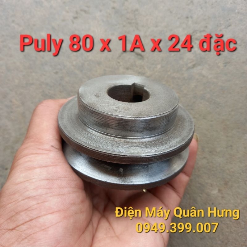 Puly puli buly buli 80 rãnh 1A lỗ 24 đặc | Shopee Việt Nam